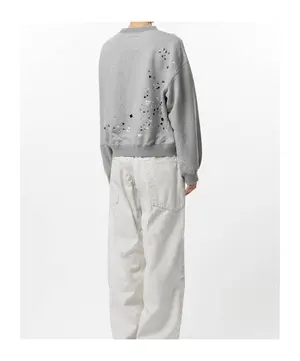 Mihara Yasuhiro Embellished Crewneck Sweatshirt - Grey