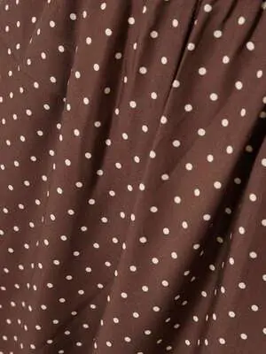 Posse Polka Dot Tape Pants - Red