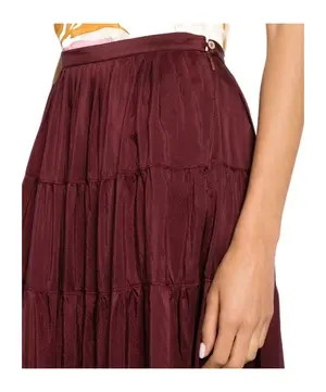 FORTE_FORTE Tiered Maxi Skirt