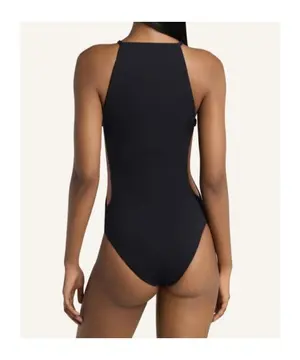 COURREGES Courrèges Cut-out One-piece Swimsuit - Black