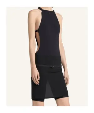 COURREGES Courrèges Cut-out One-piece Swimsuit - Black