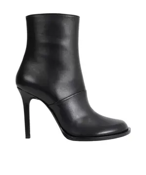 ANN DEMEULEMEESTER Leather Stiletto Heel Boots
