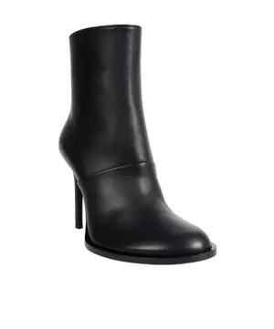 ANN DEMEULEMEESTER Leather Stiletto Heel Boots