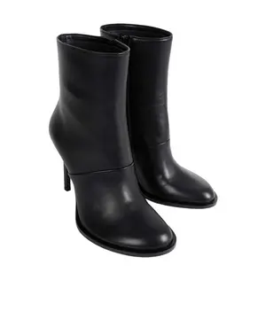ANN DEMEULEMEESTER Leather Stiletto Heel Boots