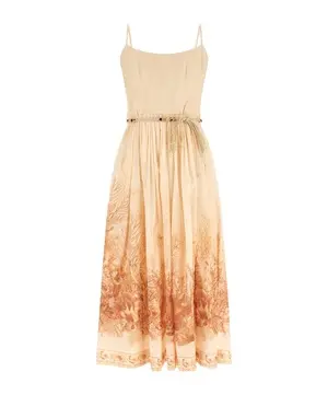Zimmermann Zimmermann Wanderlust Corset Midi Dress No