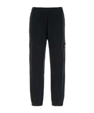Stone Island Logo Pocket Joggers - Blue