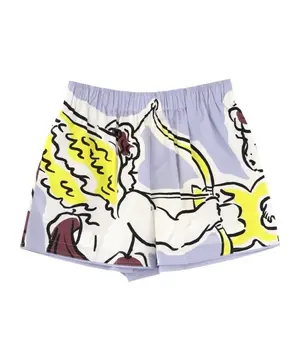 Tory Burch Elasticated Waistband Camp Shorts - Multicolor