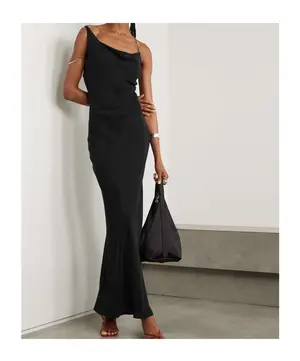 ST. AGNI Asymmetrical Maxi Skirt