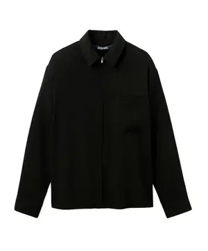 Jacquemus Mecano Zip Shirt - Black