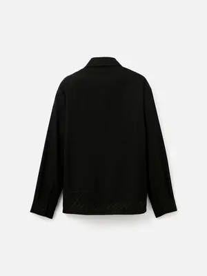 Jacquemus Mecano Zip Shirt - Black
