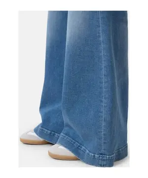 Closed Glow Up Tie-waist Wide-leg Jeans - Medium Blue