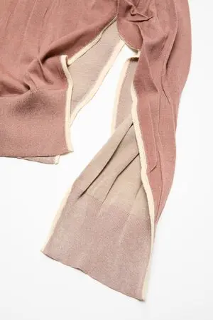 Acne Studios Crumpled V-neck Knitted Sweater