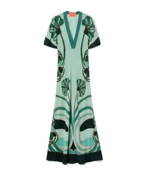 La DoubleJ Marlene Maxi Dress - Green