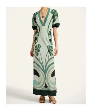 La DoubleJ Marlene Maxi Dress - Green