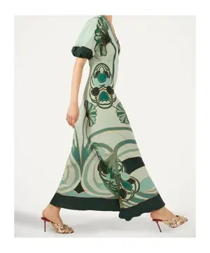 La DoubleJ Marlene Maxi Dress - Green