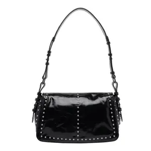 Zadig&Voltaire Studded Shoulder Bag