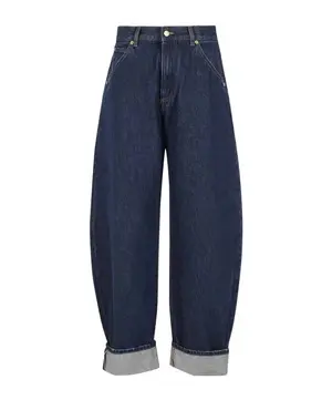 DARKPARK Barrel-leg Jeans - Blue
