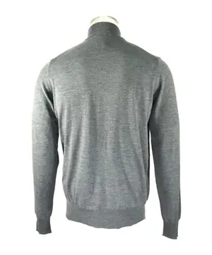 EA7 Stand-neck Quarter-zip Sweater