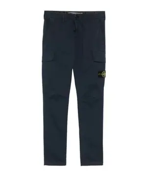 Stone Island Button Detailed Pants For Men