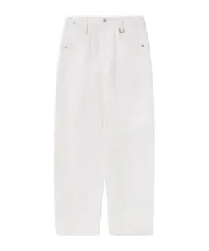 WOOYOUNGMI Logo Patch Panelled Trousers