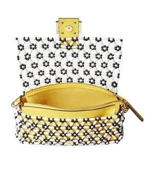 Fendi Baguette Beaded Shoulder Bag - Multicolor