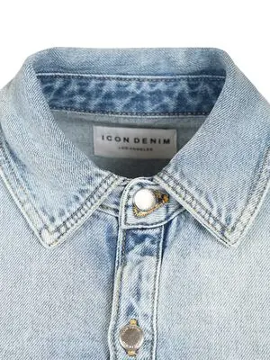 ICON DENIM LOS ANGELES Oversize Denim Shirt