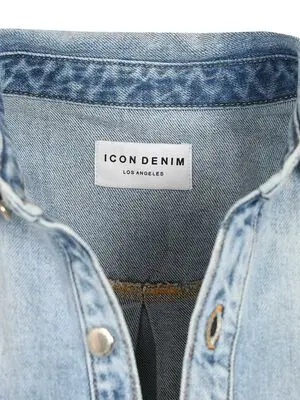 ICON DENIM LOS ANGELES Oversize Denim Shirt
