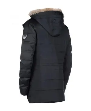 Emporio Armani Down Jacket With Fur Trimmed Hood
