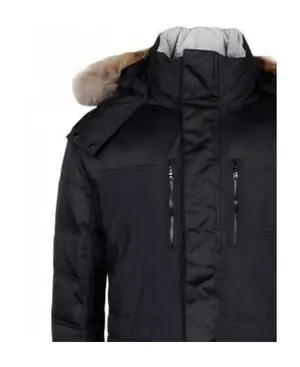 Emporio Armani Down Jacket With Fur Trimmed Hood