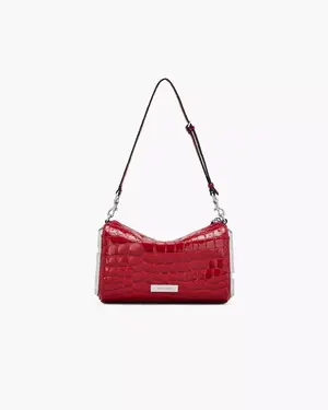 Marc Jacobs The Glossy Embossed Snapshot Shoulder Bag By