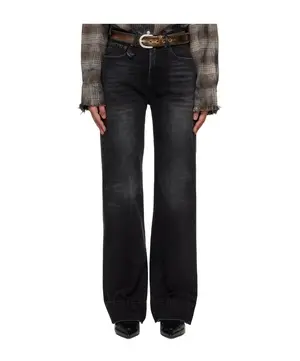 R13 Pauline Belt Loop Jeans