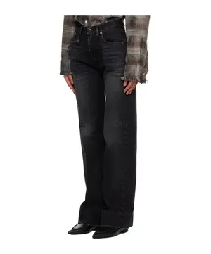 R13 Pauline Belt Loop Jeans