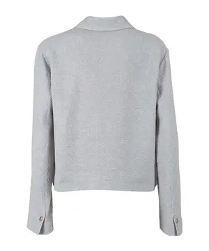 CIRCOLO 1901 Pointed Collar Jacket - Gray