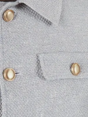 CIRCOLO 1901 Pointed Collar Jacket - Gray