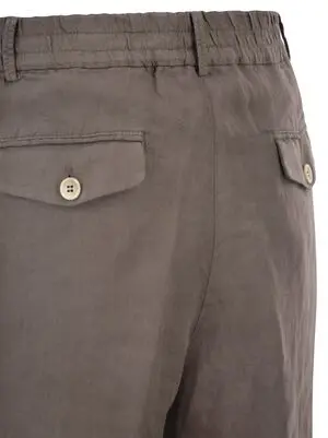 Brunello Cucinelli Elasticated Bermuda Shorts - Black