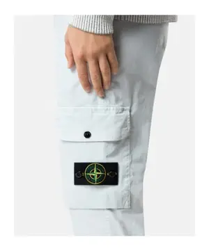 Stone Island Logo-patch Cargo Pants