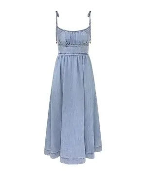 Zimmermann Sleeveless Midi Dress - Skylark