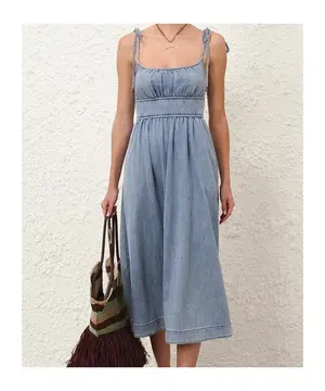 Zimmermann Sleeveless Midi Dress - Skylark