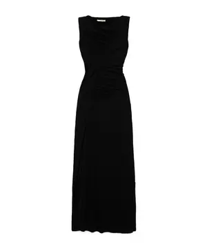 Ulla Johnson Sleeveless Maxi Dress With Pleated Design
