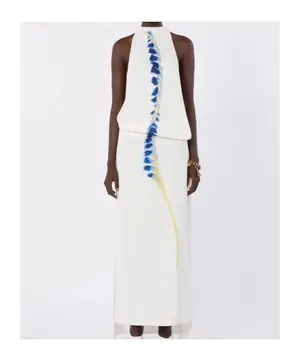 Sportmax Sleeveless Printed Dress