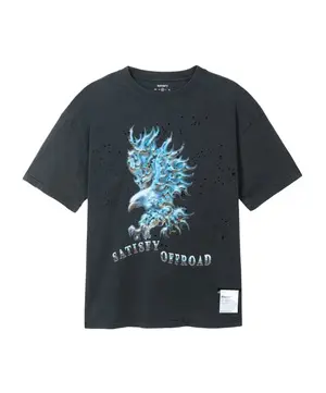 Satisfy Mothtech Offroad Graphic T-shirt - Black