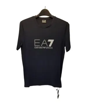 EA7 Logo Round-neck T-shirt