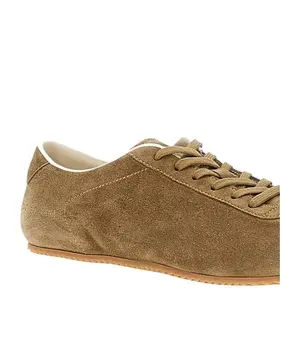 COMMON PROJECTS Suede Leather Lace Up Sneakers - Brown