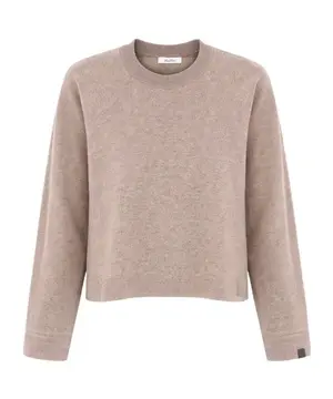 Max Mara Aere Crewneck Jumper - Nude