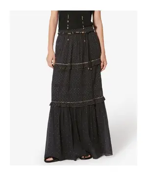 Isabel Marant Étoile Volodia Ruffled Tiered Maxi Skirt