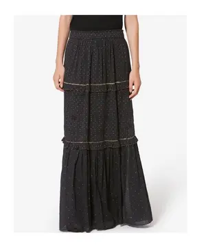 Isabel Marant Étoile Volodia Ruffled Tiered Maxi Skirt