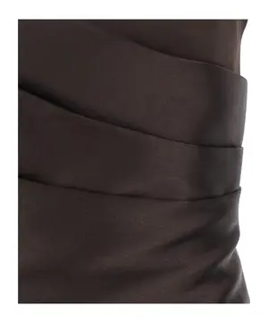 Solace Allia Strapless Gown - Black