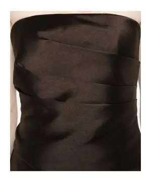 Solace Allia Strapless Gown - Black
