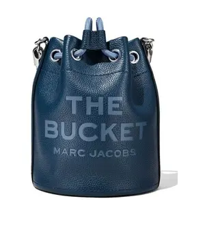 Marc Jacobs Leather Bucket Bag - Blue