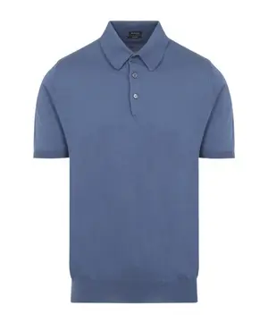 Kiton Short Sleeve Polos For Men